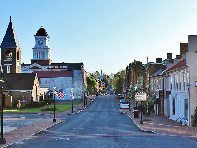 Jonesborough's storybook main street makes you half-expect to see Mark Twain himself strolling down those brick sidewalks.