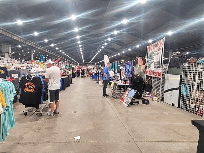 Cavernous aisles of possibility! The Kentucky Flea Market's indoor wonderland makes mall shopping feel like amateur hour.