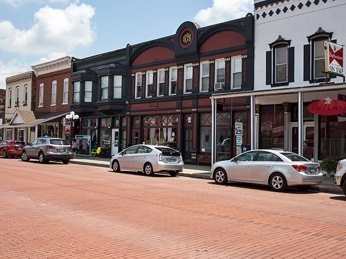 Brick streets that whisper stories of yesteryear – Lebanon's historic downtown is a time machine on wheels.