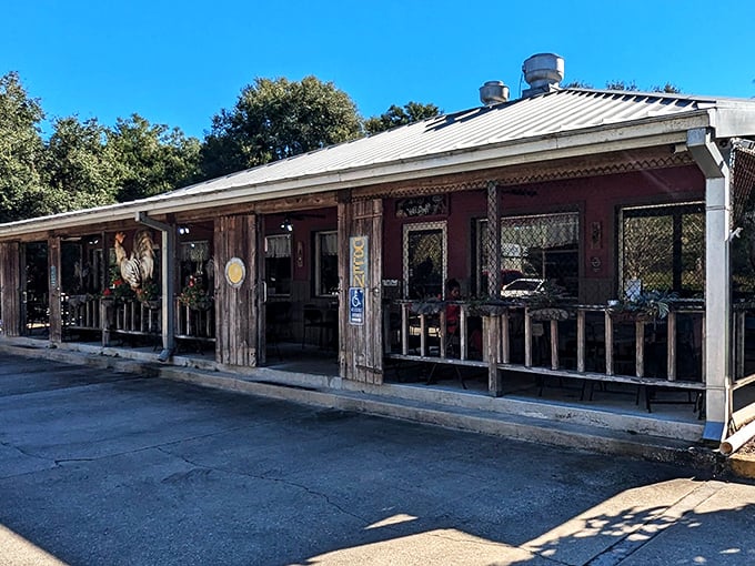 Weathered wood and rustic charm &ndash; Osteen Diner looks like it was plucked straight from a country road in 1950.