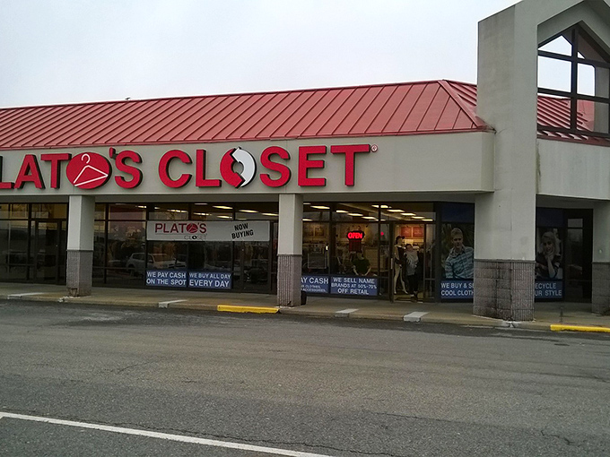 Plato's Closet: where your teenager's fashion emergency meets your financial reality in a miraculous middle ground of affordable style.