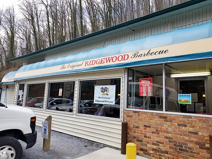 Ridgewood Barbecue in Bluff City, Tennessee, is a legendary spot known for its tender, smoky barbecue and rich, homemade sauces that keep fans coming back for generations. 