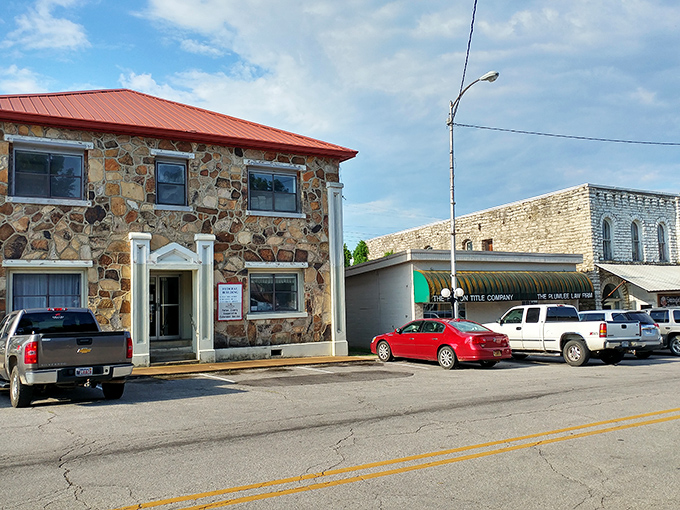 Salem's stone buildings stand like sentinels of affordability, guarding the secret that small-town charm doesn't require big-city budgets.