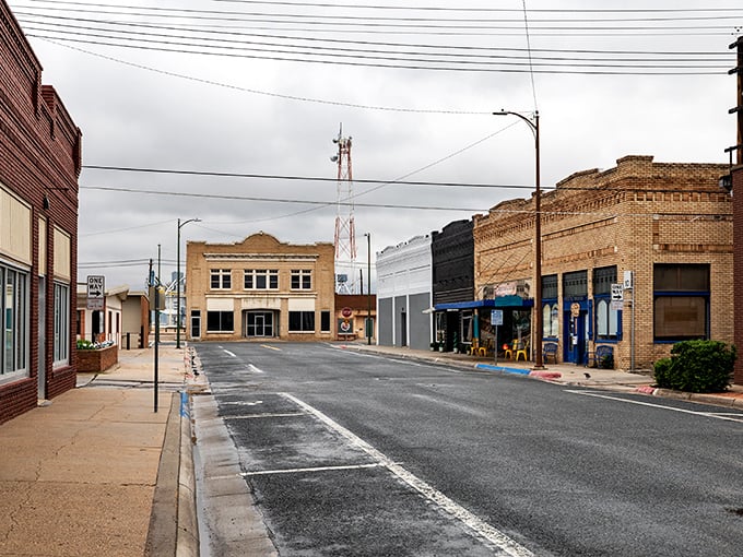 Scottsbluff's historic downtown invites you to park your car and wander. Those awnings have sheltered shoppers through decades of Nebraska weather!