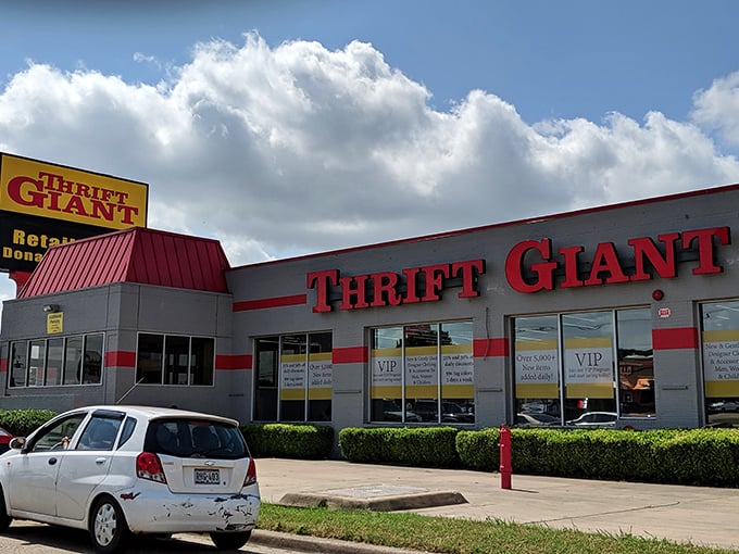 Thrift Giant lives up to its name - a bargain hunter's paradise where one person's discards become another's discoveries.