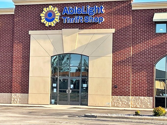 Those arched windows aren't just for show&mdash;they illuminate a carefully curated collection of pre-loved treasures.