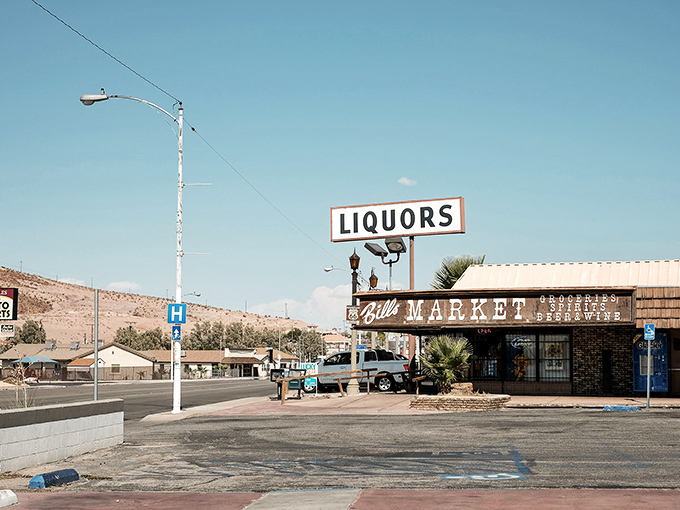 This isn't just a liquor store; it's a desert landmark that's outlasted fashion trends, economic downturns, and countless road trip emergencies.