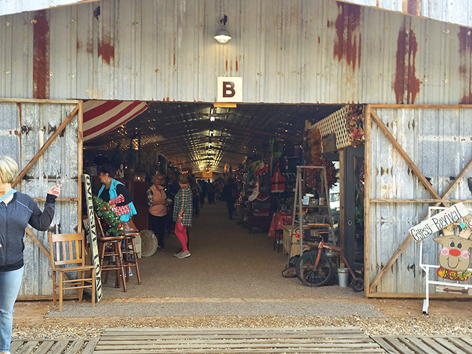 Popup tent cities like this appear monthly, drawing crowds searching for everything from handcrafted treasures to vintage vinyl.