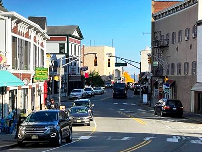 This charming downtown looks like it was plucked straight from a Hallmark movie. Half-expect to bump into a character having a life epiphany!