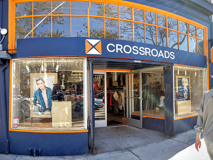 Step through these doors and enter a curated secondhand universe. Crossroads Trading elevates "pre-loved" to an art form.