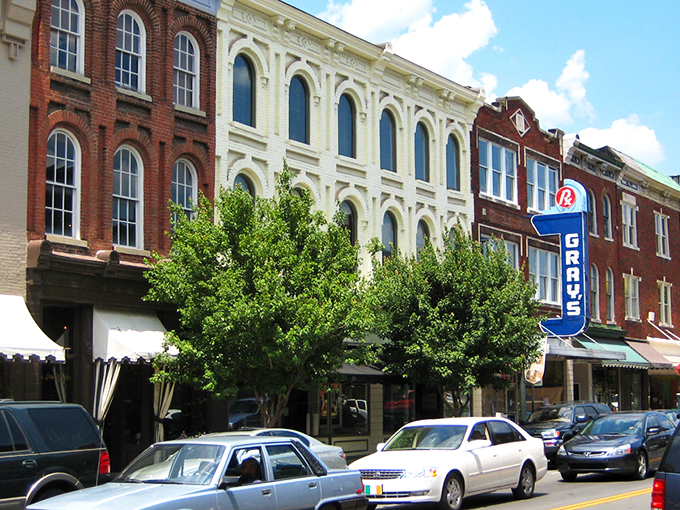 Architectural eye candy that makes you wonder why we ever thought strip malls were a good idea.