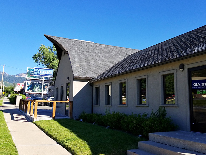 Beneath this unassuming peaked roof lies a seafood sanctuary where the mountain views outside are only rivaled by the ocean flavors inside.