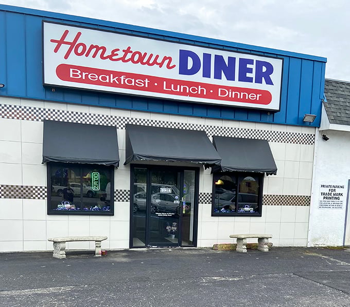 Hometown Diner: The kind of place where the coffee's always hot and the waitress might still call you "hon" without a hint of irony.