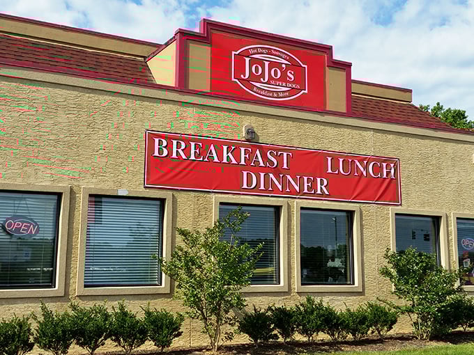 Small-town diner with big-time flavor! JoJo's Super Dogs elevates the humble hot dog to main character status.