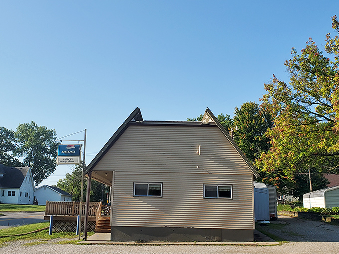 This cozy wooden deck at Lacey's is where hashbrowns and heartland hospitality come together in perfect harmony.