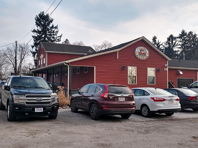 Country charm meets serious smoking skills. Lager Heads' rustic exterior hints at the old-school BBQ magic happening inside those walls.