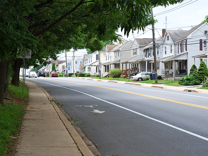 Tree-lined streets where your Social Security check stretches further than your morning walk.
