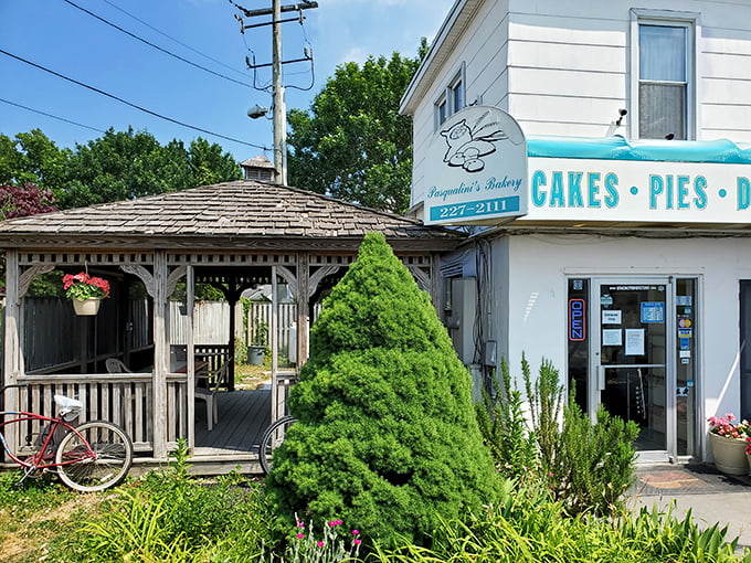 The charming gazebo outside hints at what locals already know: Pasqualini's is where beach calories don't count and memories are made.