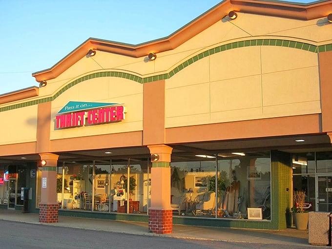 Clean lines and inviting displays make this Crestwood gem feel more like a boutique than your typical secondhand shop.