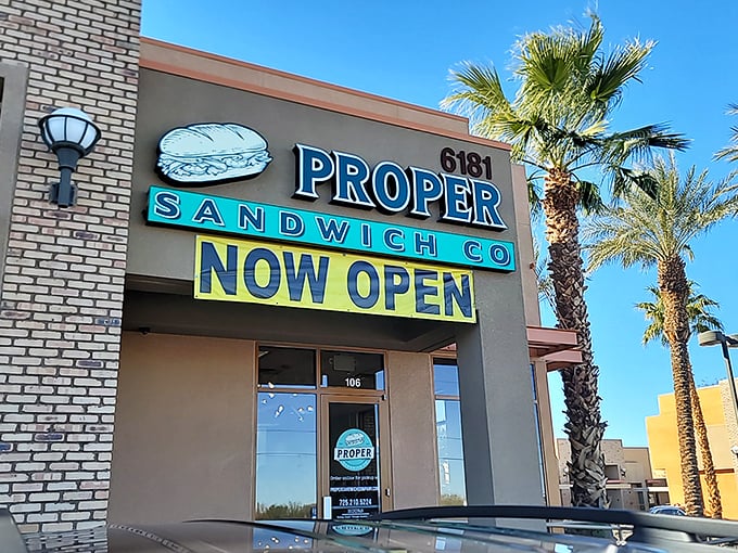 "NOW OPEN" might be the understatement of the year. Proper Sandwich Company delivers improper amounts of deliciousness between bread.