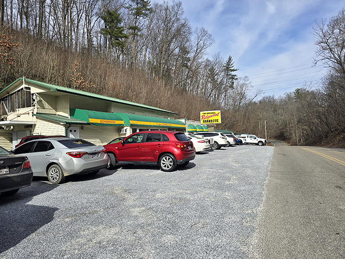 Ridgewood Barbecue looks like someone's mountain cabin that happens to serve life-changing pork. East Tennessee's best-kept worst secret! 