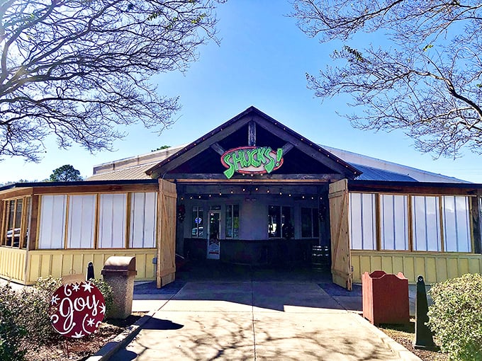 Those wooden doors swing open to reveal seafood heaven &ndash; like walking into your tastiest dream.
