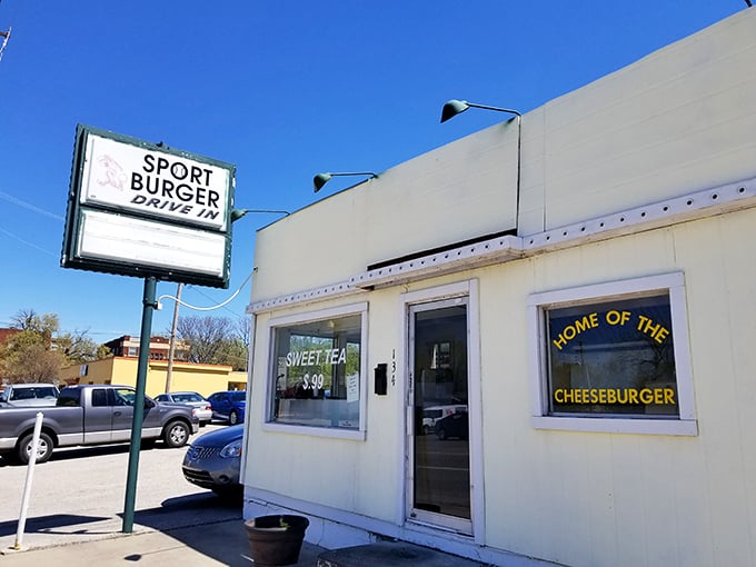 "Home of the Cheeseburger" isn't just a claim&mdash;it's a promise. Sport Burger's modest appearance belies the flavor explosion waiting inside.