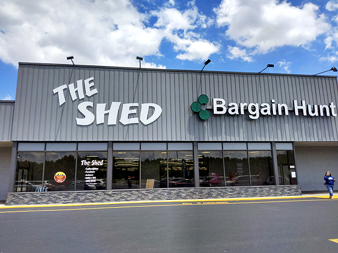 "Bargain Hunt" isn't just a sign&mdash;it's a lifestyle promise at The Shed Vendor Mall.