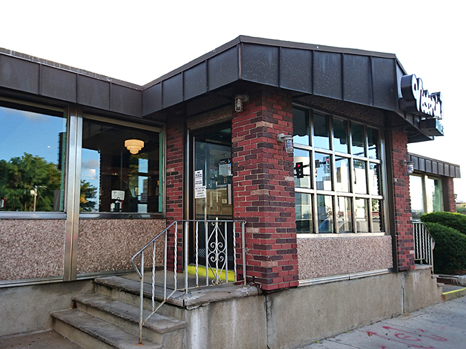 Brick and mortar on the outside, breakfast paradise on the inside. Victoria's promises a morning meal worth getting out of bed for.