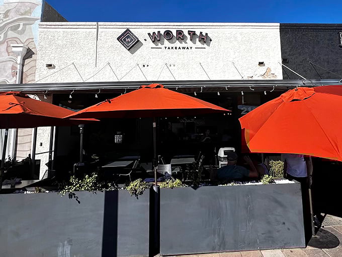 Worth Takeaway: By night, those string lights transform this sandwich haven into the kind of place where bread-based epiphanies happen regularly.