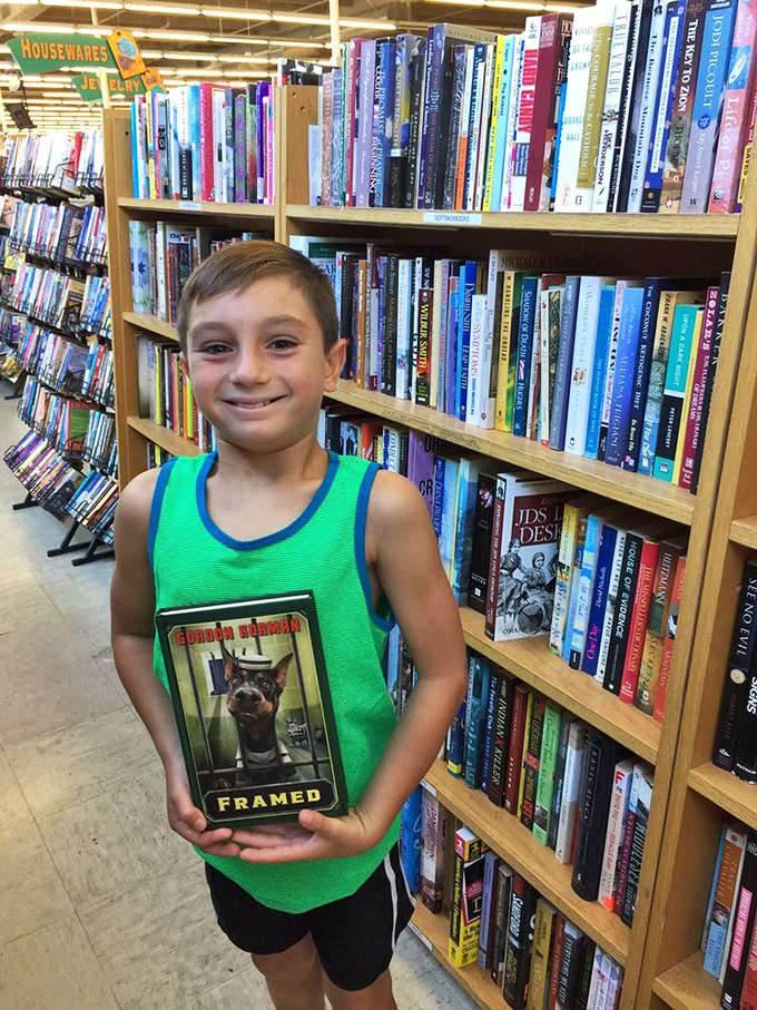 A literary goldmine where bookworms can feast without breaking the bank. Each spine tells two stories&mdash;the one inside and the journey that brought it here.