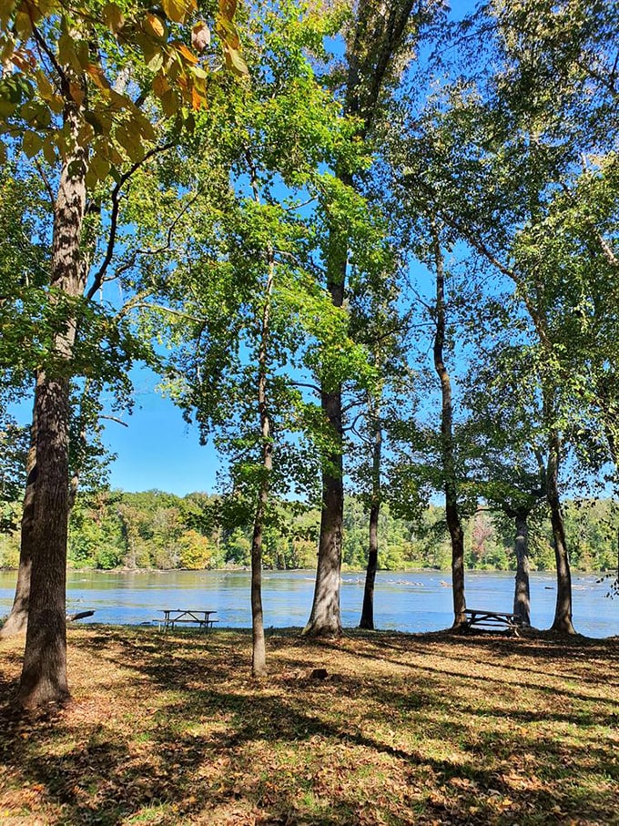 The Catawba's crystal waters put on a daily light show that beats anything Vegas has to offer&mdash;and the ticket price is unbeatable.