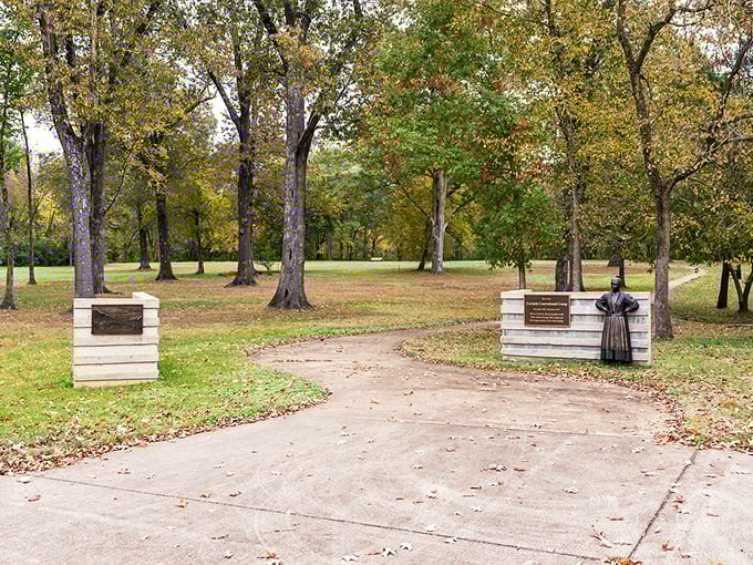 This towering monument stands like a silent sentinel, reminding visitors that Corinth's peaceful present was hard-won through its tumultuous past.