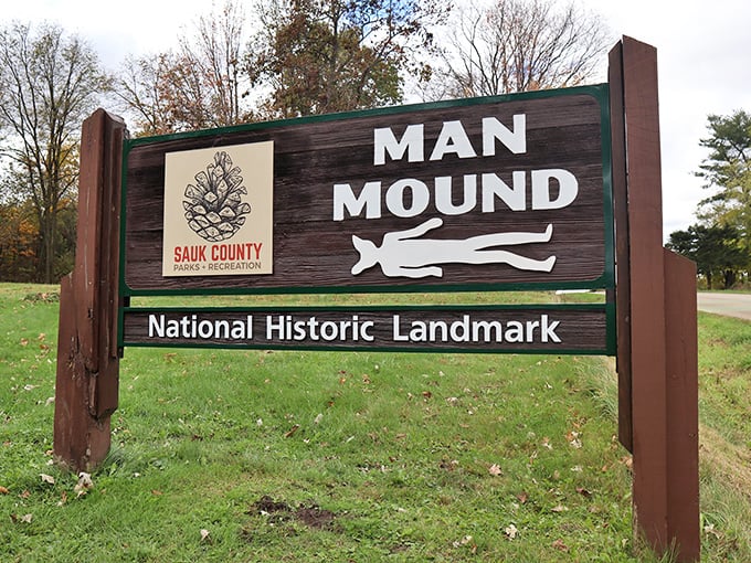 Man Mound Park preserves a piece of ancient history that predates Wisconsin itself. No modern architect could compete with this 1,000-year-old design.