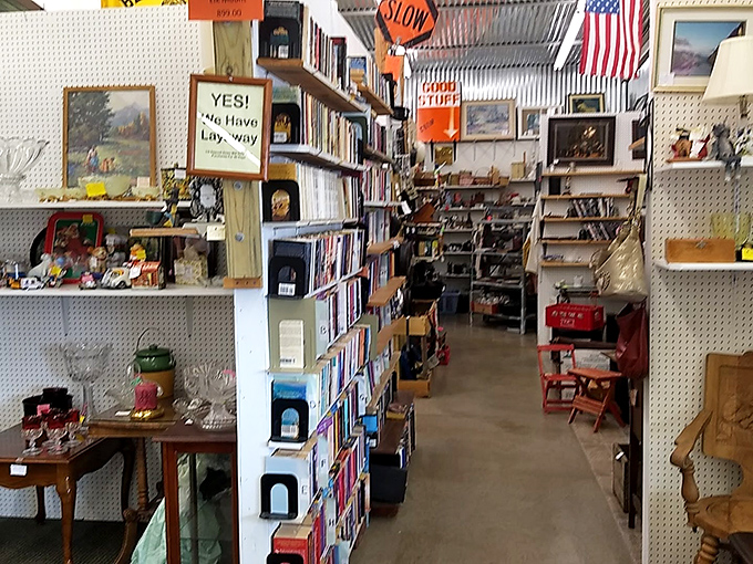 Navigate these narrow pathways with caution&mdash;time travelers have been known to lose entire afternoons exploring just one of these well-stocked aisles.