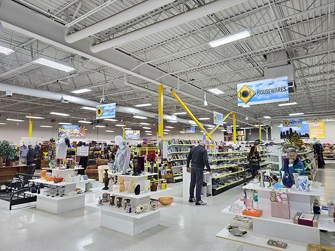 The vastness of City Thrift's interior hits you like a retail epiphany&mdash;department stores wish they had this much personality per square foot.