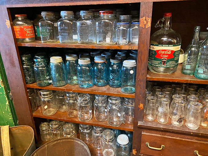 These aren't just mason jars&mdash;they're vessels of nostalgia, each one waiting to preserve new memories in old glass. 