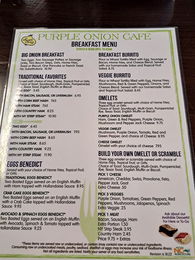 The menu reads like a love letter to breakfast classics&mdash;each dish promising the kind of morning meal worth getting out of bed for.