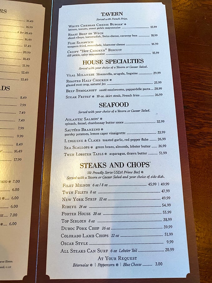 Some menus inspire indecision because everything sounds mediocre. This one causes paralysis because everything sounds magnificent.