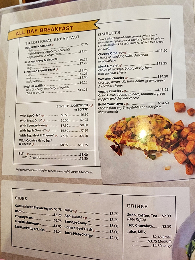 The menu reads like a love letter to morning classics—no avocado toast revolution here, just timeless breakfast treasures executed with precision and heart.