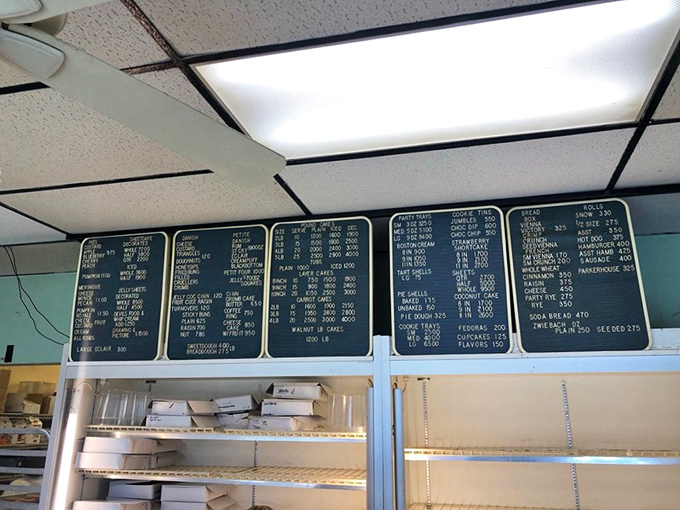 The menu boards at Fenwick are like ancient scrolls of deliciousness, documenting recipes that have survived decades of food trends.