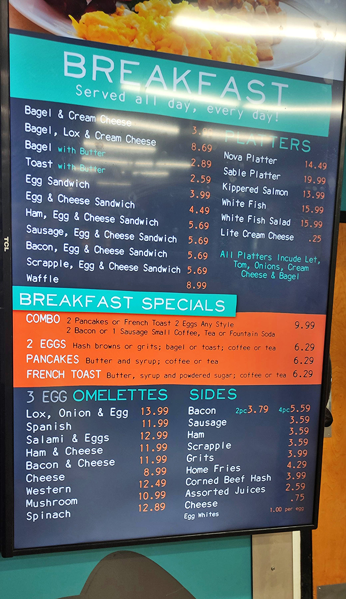 Breakfast served all day? That's not just a menu&mdash;it's a philosophical stance on how life should be lived. Lox omelet, I see you beckoning.