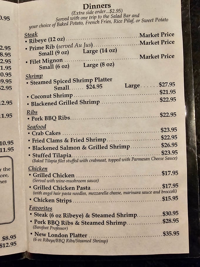 A menu that gets straight to the point&mdash;steak is the headliner, everything else is just the opening act. Market price means it's worth every penny.