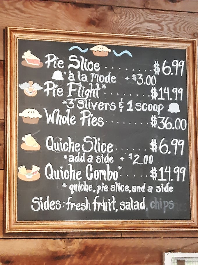 Life's important decisions on display: Will it be a single slice or the ingenious pie flight? Spoiler alert&mdash;you'll want both.