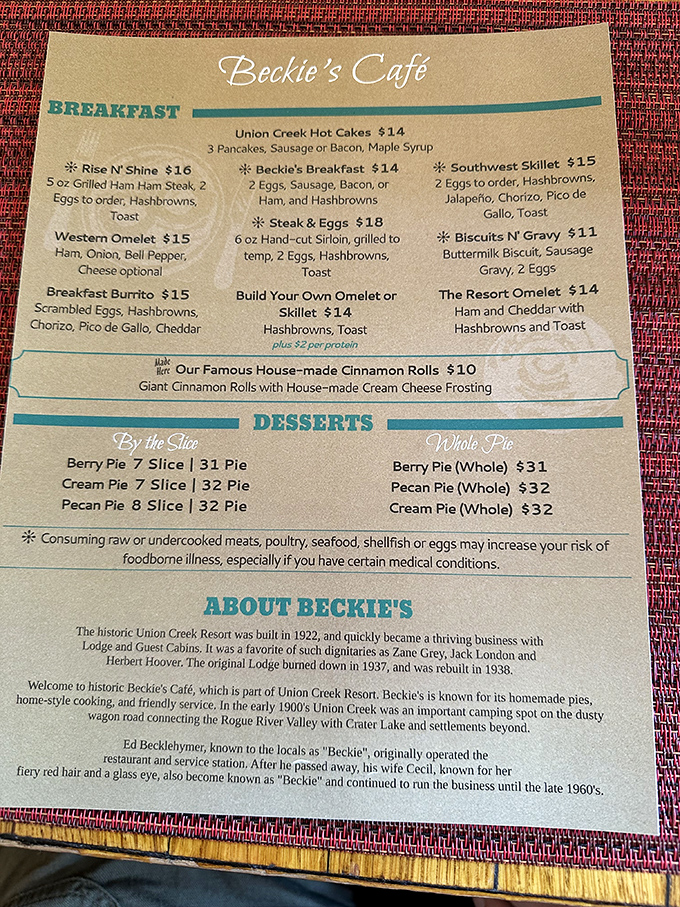 A menu that doesn't need fancy fonts or pretentious descriptions&mdash;just honest food that makes you want to order one of everything. 