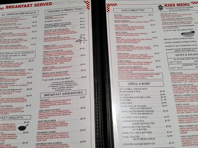 The menu at Tio's is a magnificent novel of breakfast possibilities &ndash; each page a new chapter in the story of comfort food.