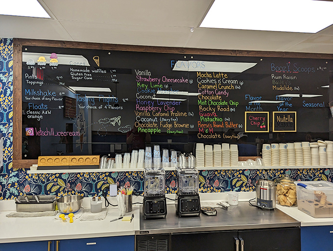The chalkboard menu reads like a bucket list for your taste buds. Decision paralysis has never been so delicious.