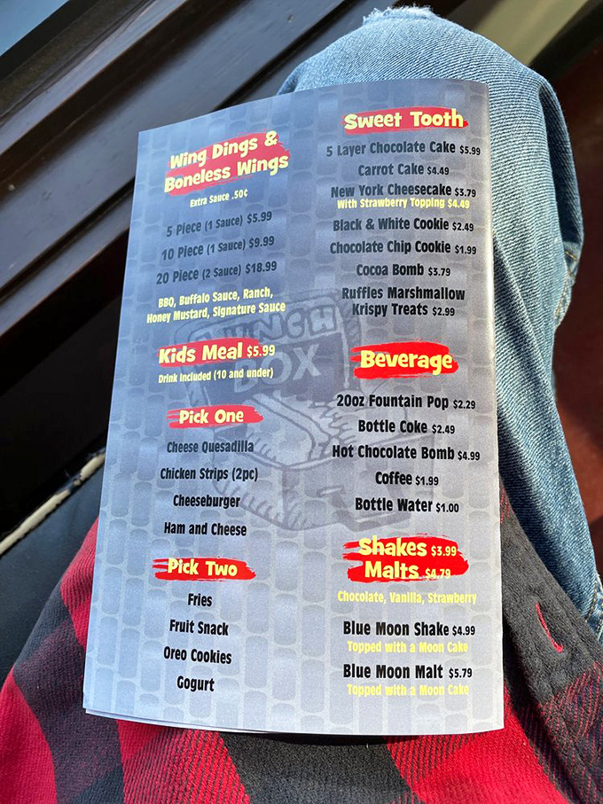 A menu that doesn't need fancy fonts or pretentious descriptions&mdash;just honest food with flavors that speak volumes louder than any adjective could. 