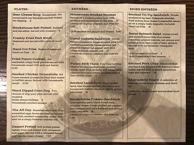 A menu that reads like poetry to meat lovers. Decision paralysis has never been so delicious.