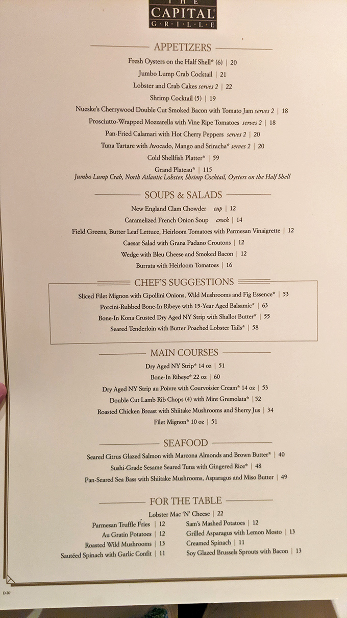 A paper battlefield where difficult decisions are made. Each line reads like a love letter to your appetite &ndash; choose wisely, my friend. 